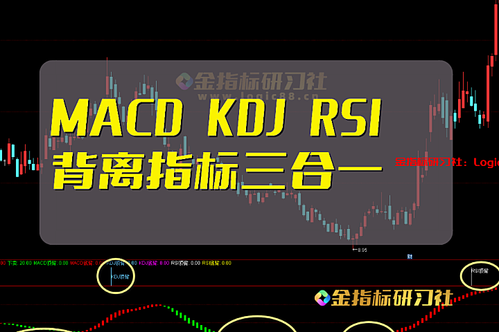 通达信MACD背离/KDJ背离/RSI背离三合一指标，趋势研判神器 – 金指标研习社